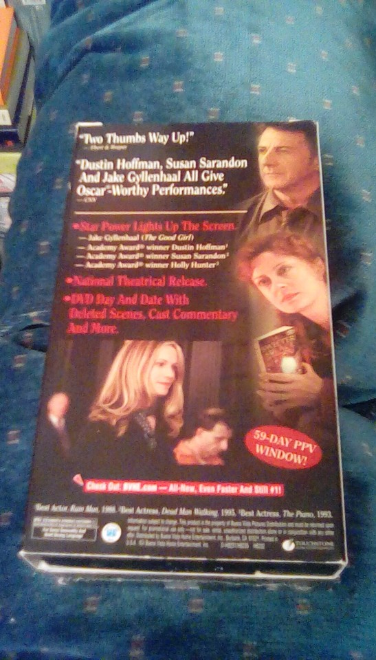 Moonlight Mile RARE Touchstone Screener Demo Tape 2002 VHS Holly Hunter suspense | eBay