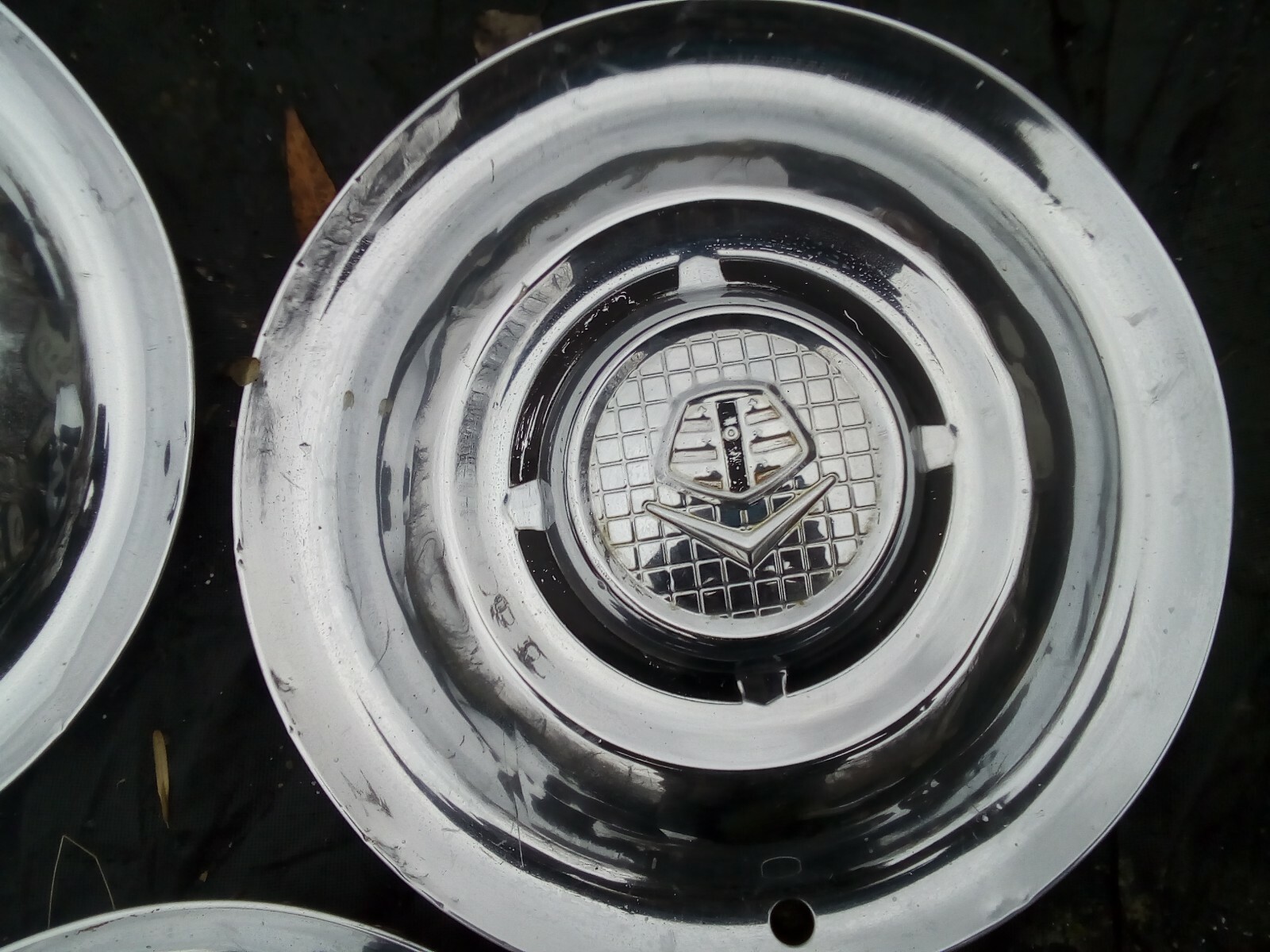1955 55 Dodge Hubcap Rim Wheel Cover Hub Cap 15" OEM USED SET 3 | eBay