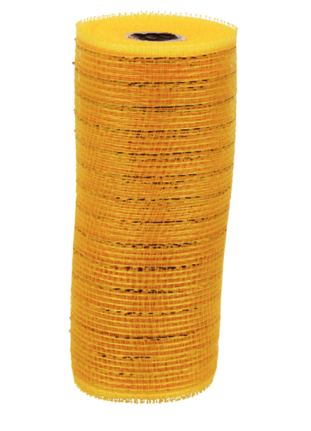 6"x5 yd Deco Mesh Roll Metallic Spring Easter Floral Craft Wreath ...