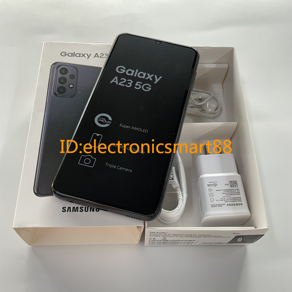 Samsung Galaxy A23 5G SM-A236U 64GB+4GB 50MP Unlocked Smartphone-New ...