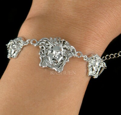 Greek mythology Medusa Gorgo Gorgon Unisex Men Women Charm Bracelet ...