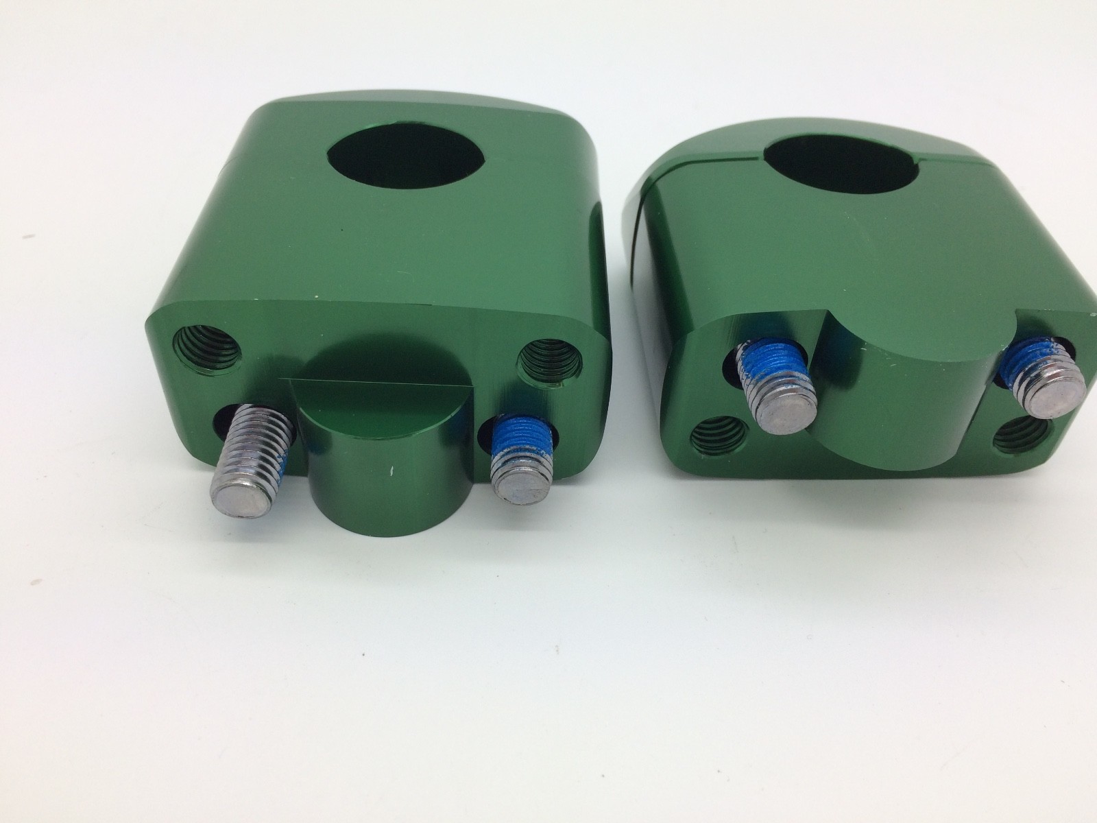 22.2m CNC Solid Risers 30mm Rise Handlebar Bar Risers Green Ano MB-93 ...