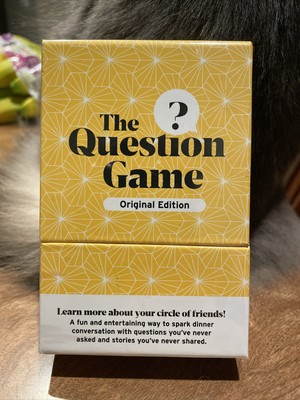 New & Sealed The Question Game, Original Edition - Conversation Cards ...