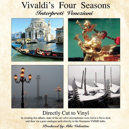 VIVALDI THE FOUR SEASONS - DIRECT CUT TO VINYL - CHASING THE DRAGON ...