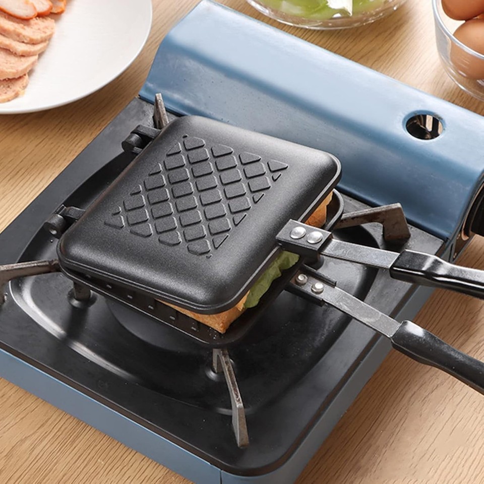 Luxury Non-Stick Sandwich Maker and Panini Grill - Versatile Aluminum ...