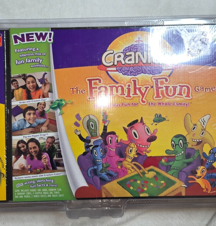 Cranium 3 Great Games Free Helmet Unopened 2005 Cranium Family Fun Game ...