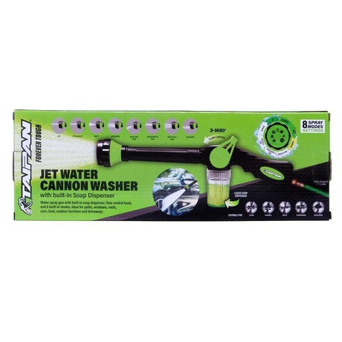 Jet Water Cannon Washer with 8 Pattern Spray and Detergent Tank | eBay
