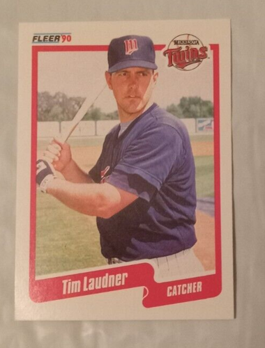 Tim Laudner 1990 Fleer card number 380 Minnesota Twins Baseball | eBay