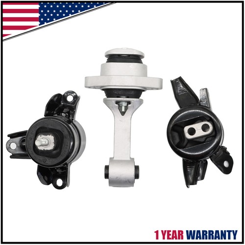 3pcs Engine Motor & Trans Mount Kit For Hyundai Accent Elantra Kia ...