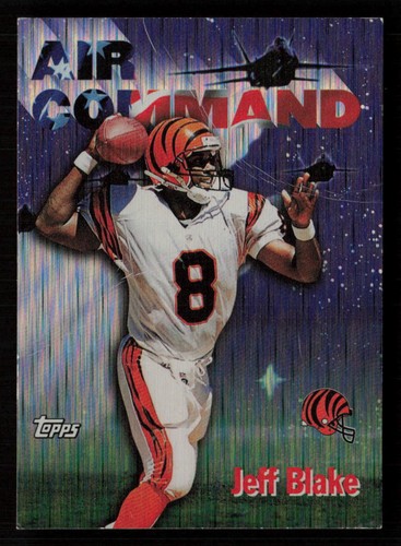 1997 Topps #5 Jeff Blake Season's Best Cincinnati Bengals Football Card ...