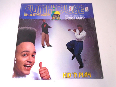 SEALED KID 'N PLAY FUNHOUSE THE HOUSE WE PLAY IN 1990 12" SINGLE RAP ...