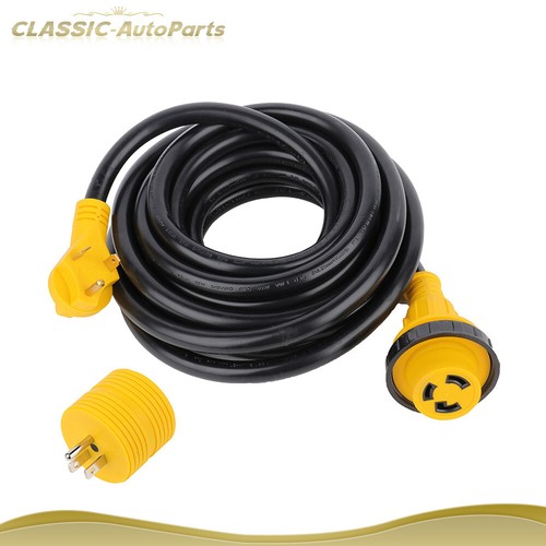 25ft 30Amp Power Cable Extension Cord RV Trailer Motorhome Camper | eBay