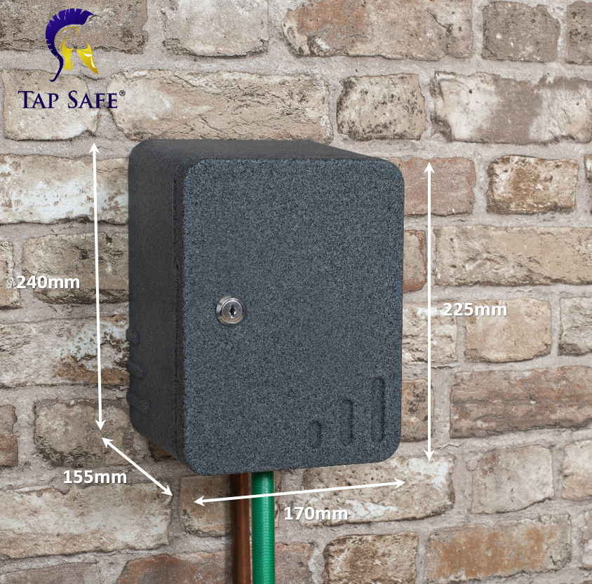 Tap Safe - outside tap lockable protective security cabinet box cover ...