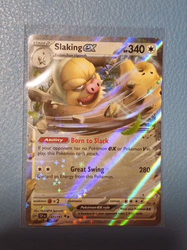 Slaking EX 147/191 Ultra Rare Surging Sparks Pokemon TCG | eBay