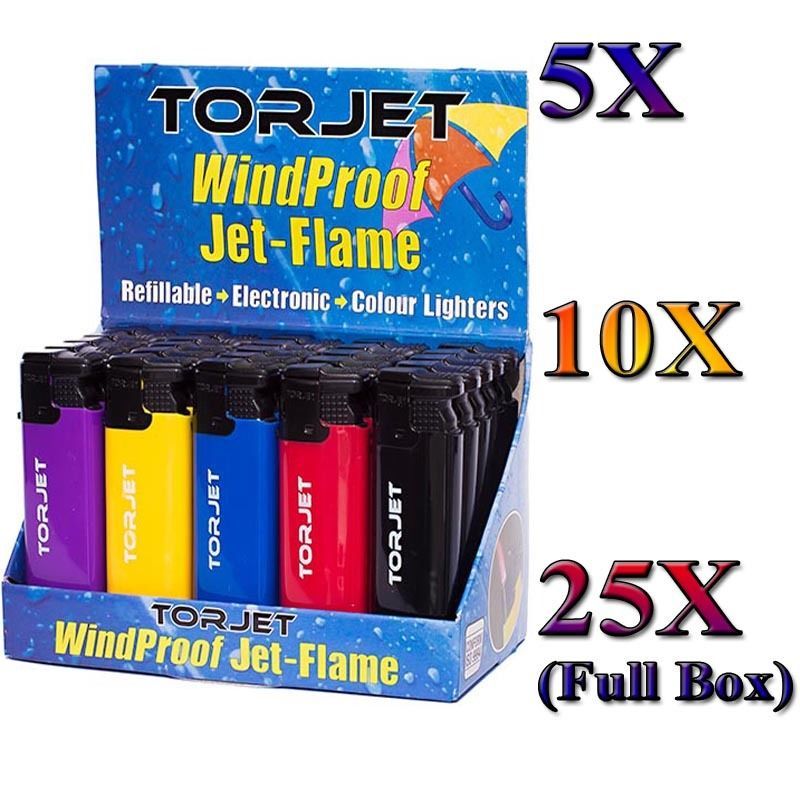 Genuine Torjet Lighters Windproof Jet Flame refillable 100% original ...