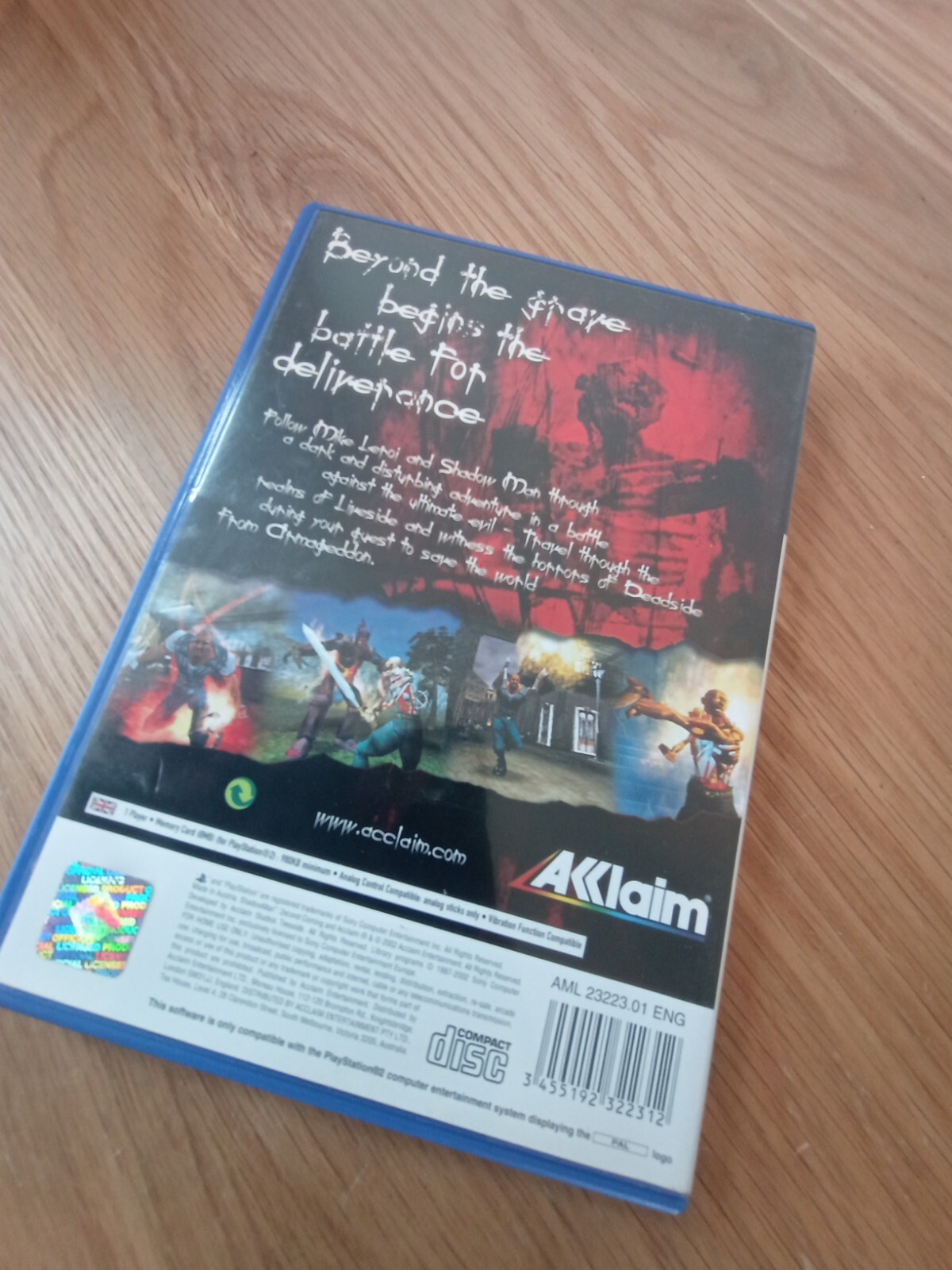 Shadow Man 2: 2econd Coming (Sony PlayStation 2, 2002) for sale online ...