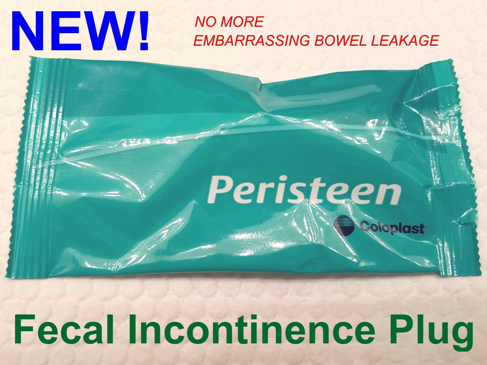 1pc Small Fecal Bowel Incontinence Leakage Rectal Tampon Plug Adult ...