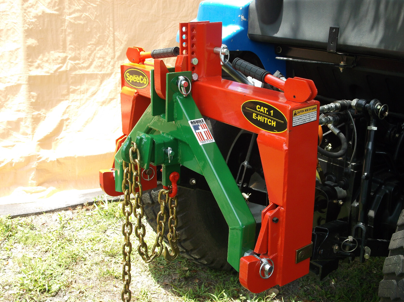 Tractor 3pt trailer receiver HD log skidder Cat 1 USA made free ship | eBay