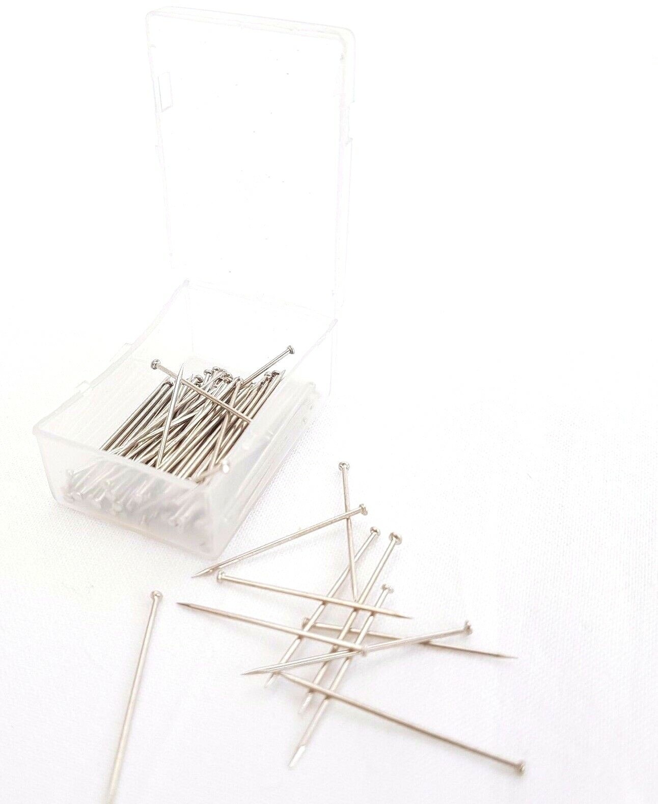 100 x Dressmaker Pins Tailor Straight Pins Sewing Craft Hobbies Dress ...