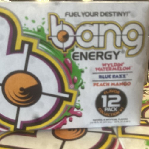 Bang Energy 3 Flavor Variety Pack, Energy Drink, 16-Fl Oz Pack of 12 ...