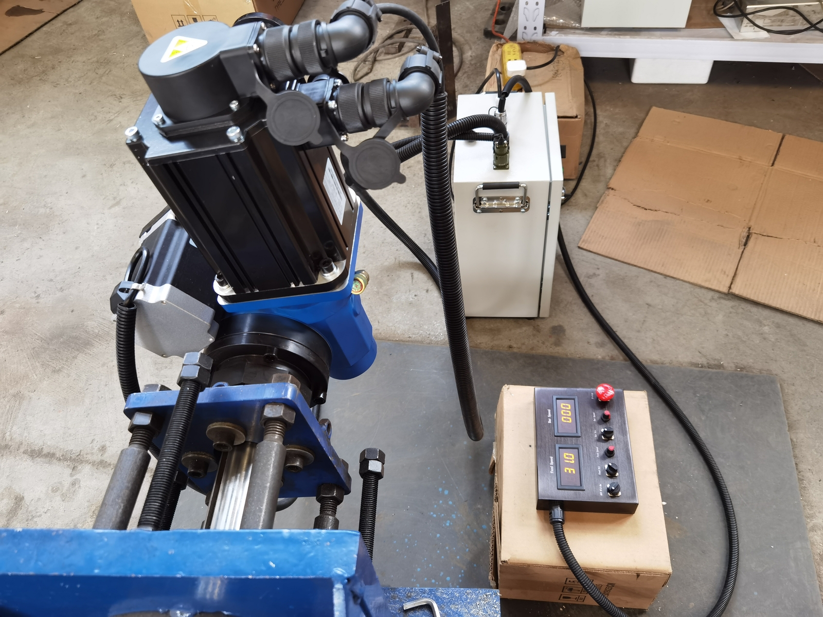 Portable 2 In 1 Electric Line Boring and Bore Welding Machine LTWL-50 2 ...