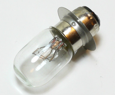 Head Light Bulb 50cc 150cc Moped Scooter Motorcycle ATV 12V 18/18W Hi ...