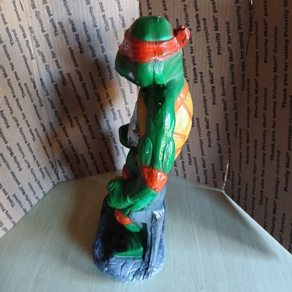 Vintage Teenage Mutant Ninja Turtles 14" Mike Ceramic Mold Bank Mexico ...