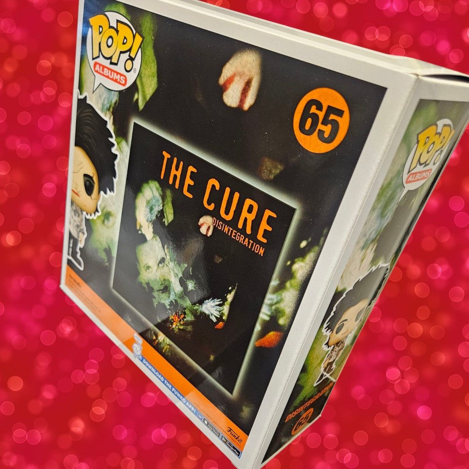 NEW Funko Pop Albums The Cure Disintegration Robert Smith #65 Funko Pop ...