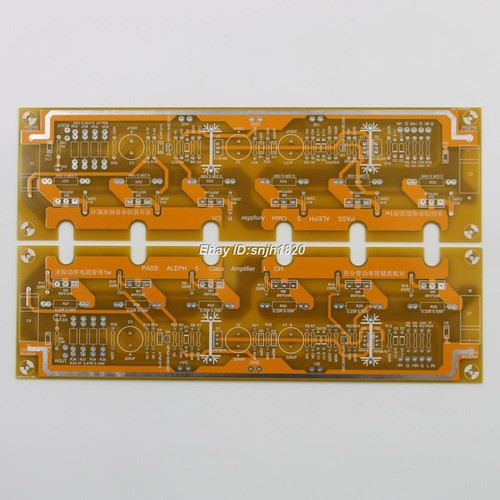 One Pair Pass A5 Class A High Power Amplifier PCB Bare Board Balacned ...