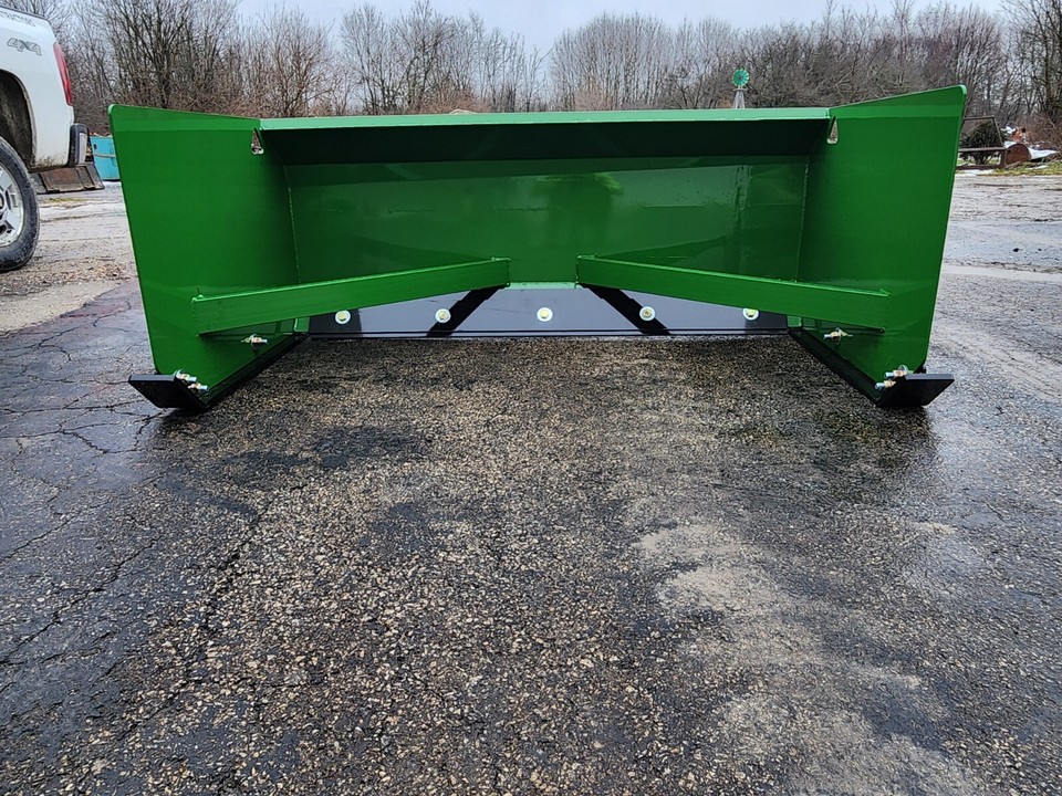 5' x 36" x 24" tall JDQA Snow Pusher Box Plow HD John Deere Quick ...