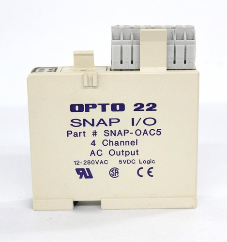 Opto 22 SNAP-OAC5 4-Ch 12-250 VAC Digital (Discrete) Output Module | eBay