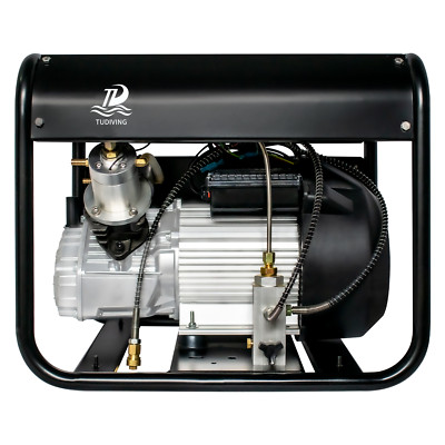 TUDIVING 4500Psi High Pressure PCP Air Compressor Double Cylinder Auto ...