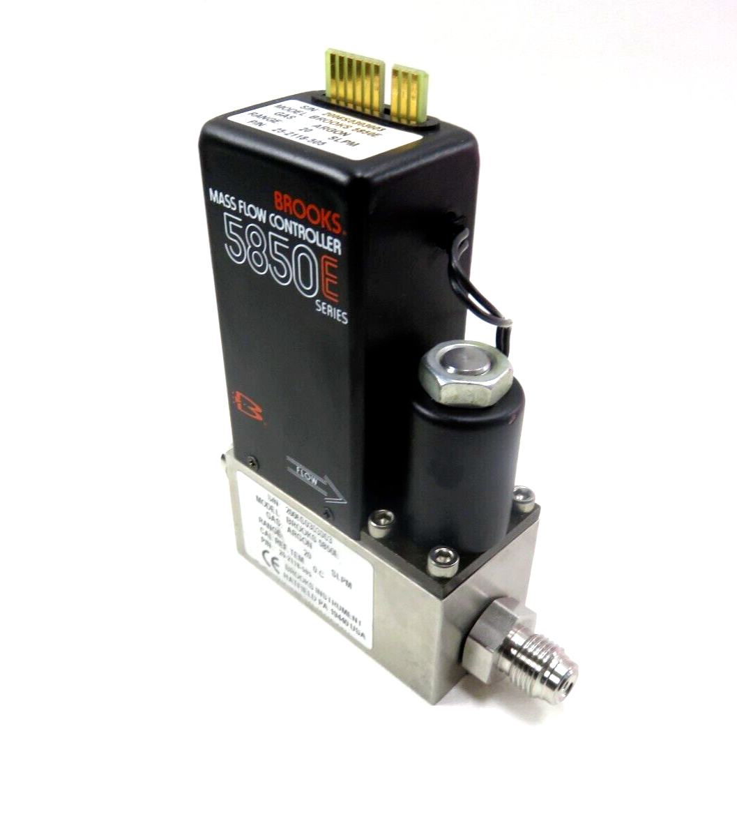 Brooks 5850E Mass Flow Controller Gas: Argon Range: 20 SLPM | eBay