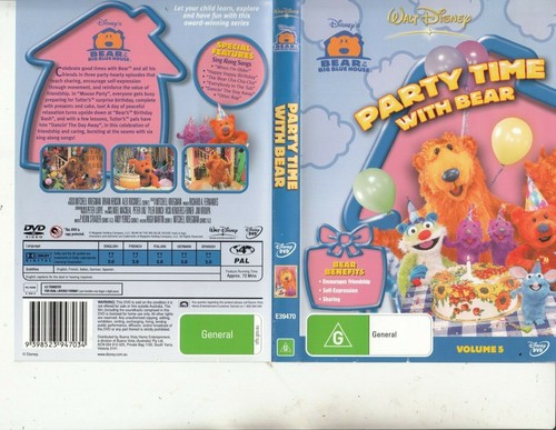 Bear In The Big Blue House-Party Time With Bear-[72 Minutes]-Animated ...
