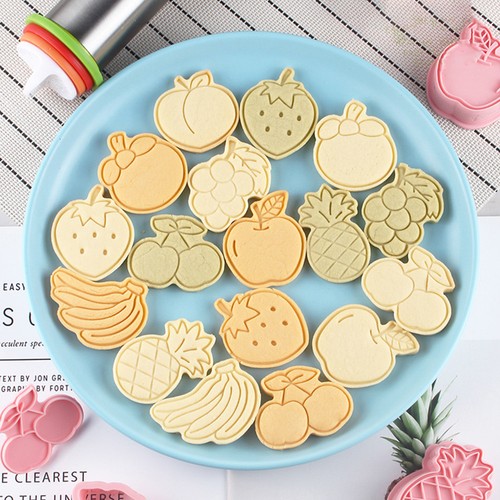 8Pcs/Set Cookie Mold Lightweight Anti-deform Stable Heat-resistant ...