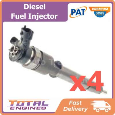 4x PAT Premium Diesel Fuel Injector fits Ford Ranger PJ/PK 3.0L 4Cyl ...
