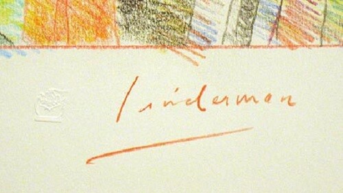 Earl Linderman "Torch Song" Original Colored Drawing Art ARTWORK Submit ...