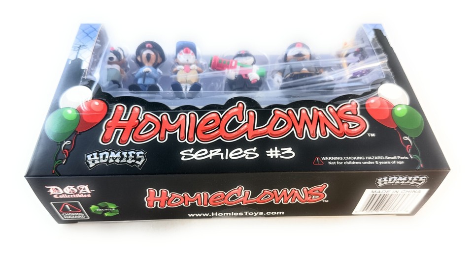 Homies Clowns Series 3 Figures Set of 6 PCS | eBay