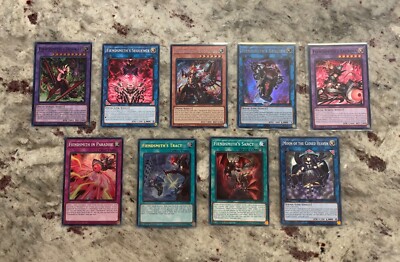 “Fiendsmith Deck Core” Yugioh! INFO-EN017, INFO-EN046, INFO-EN061 SCR ...
