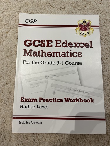 GCSE Maths Edexcel Exam Practice Workbook: Higher - for the Grade 9-1 Course... | eBay UK