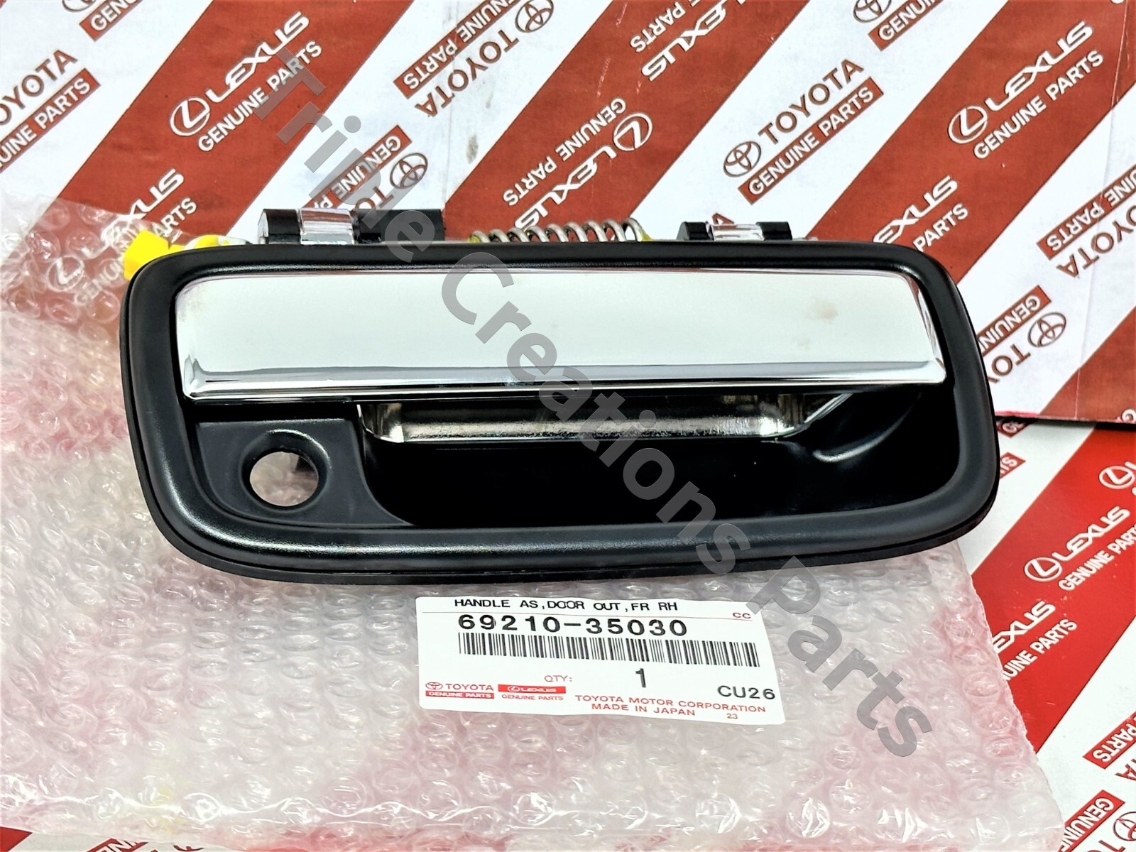 New Genuine Toyota Tacoma Passenger Front Door Outside Handle 69210 ...