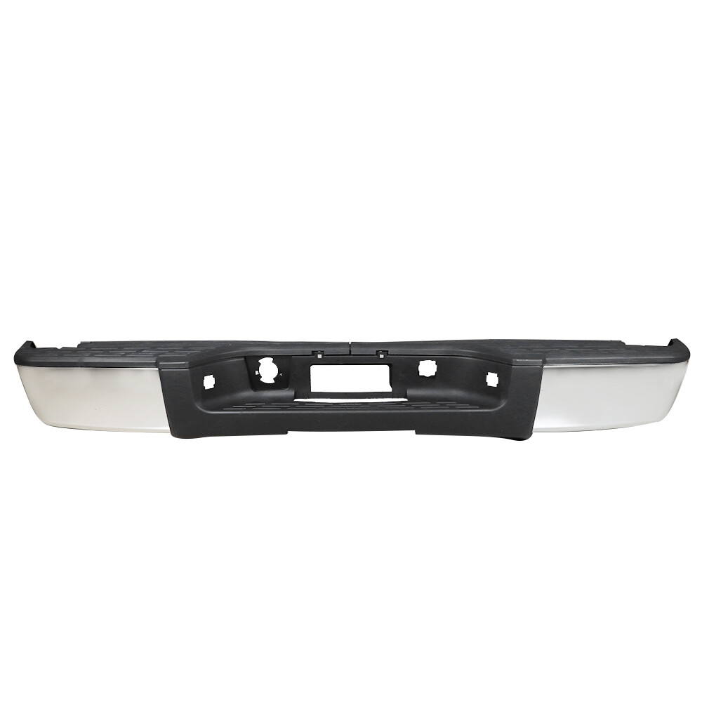 New Chrome Rear Bumper For Chevy Silverado GMC Sierra 1500 Pick up 2007 ...