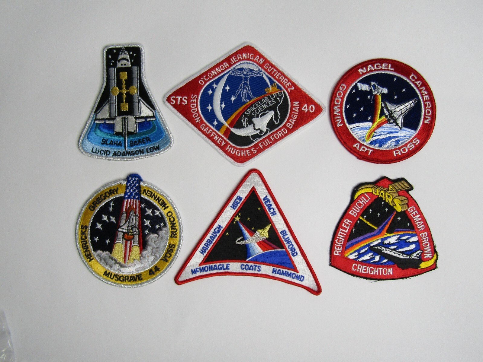 1991 Space Shuttle Patches