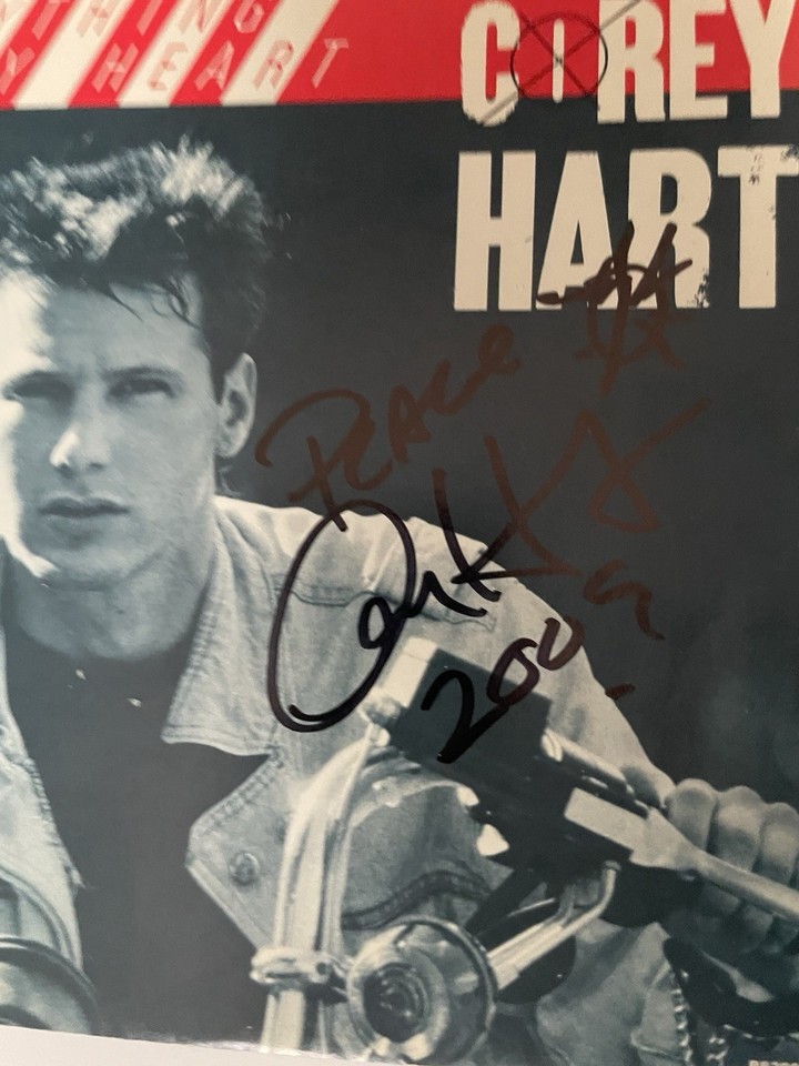 Cory Hart Signed Everything In My Heart 7 45 EMI Records 1985 | eBay