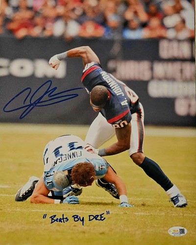 Andre Johnson Signed Autographed 11X14 Photo JSA COA SPOTLIGHT BEATS BY ...