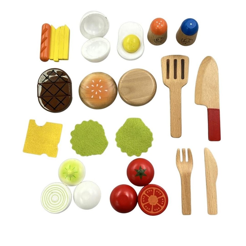 Woody Puddy First Pretend Play Western Dining Set Toys ...
