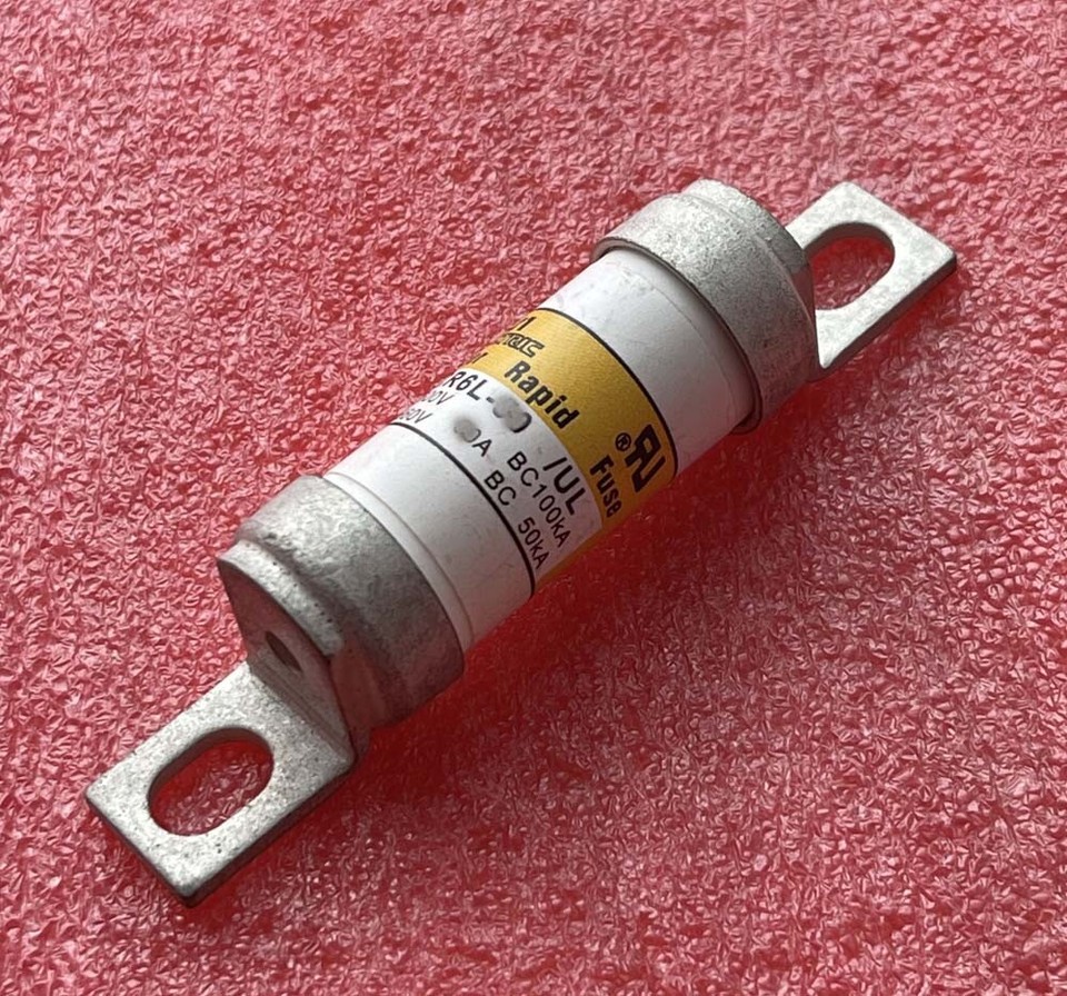 FUJI CR6L-250 /UL ( 250 Amp ) 250A 600V Fuses Super Rapid Fuse CR6L ...