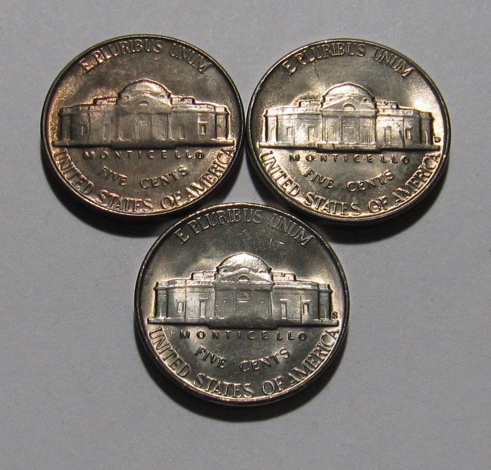 1953 1953 D 1953 S Jefferson Nickel - BU Condition - 120SA | eBay