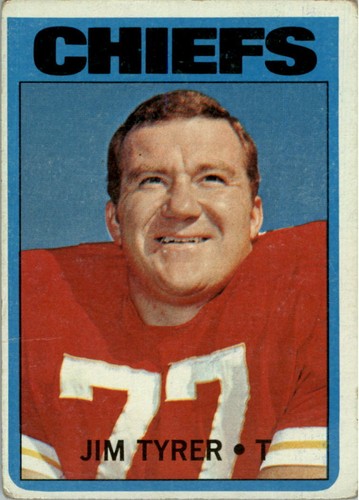 1972 Topps #111 Jim Tyrer - GOOD | eBay