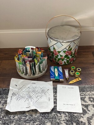 Lot 62 Artex Roll-On Fabric Paint Liquid Embroidery with Tote ...